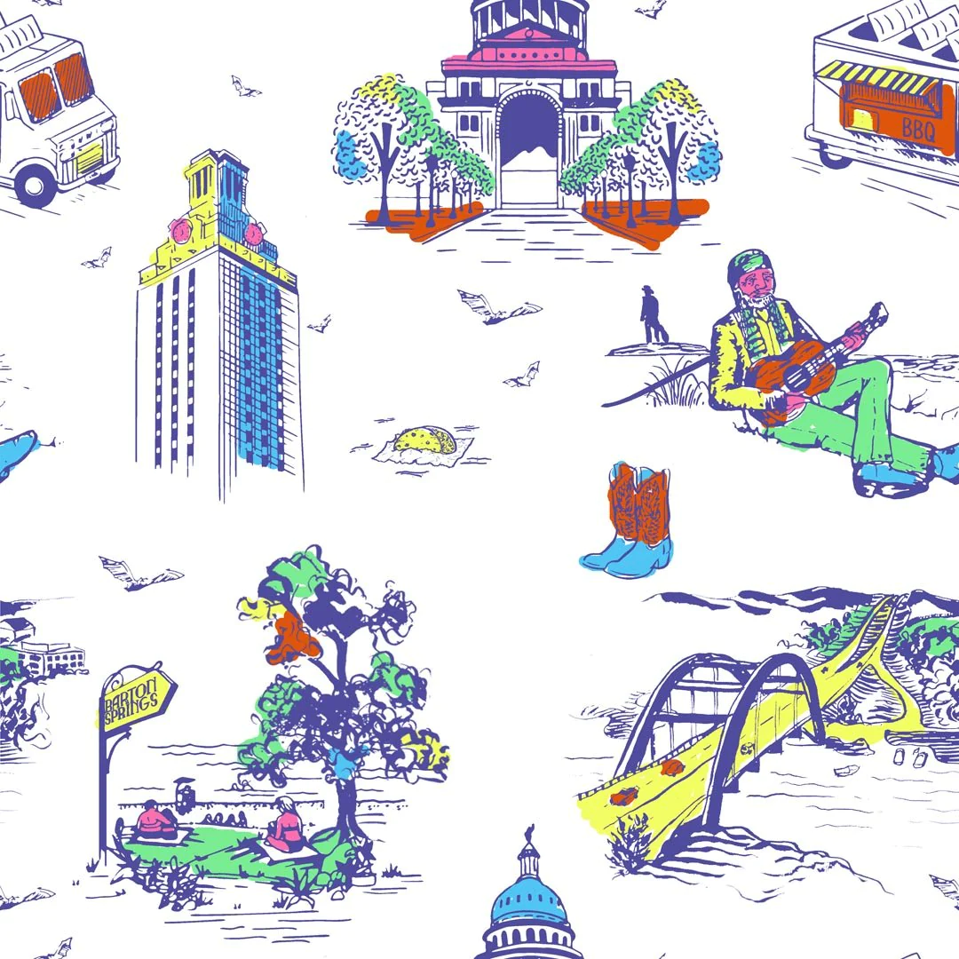 Four Iconic Austin Prints for Your Walls - Austin Home